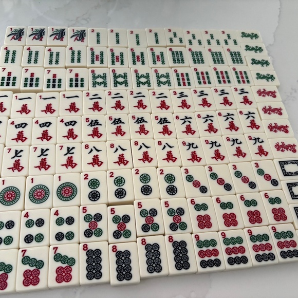 Cardinal | Games | Vintage Mahjongg Set Tiles From 96s | Poshmark
